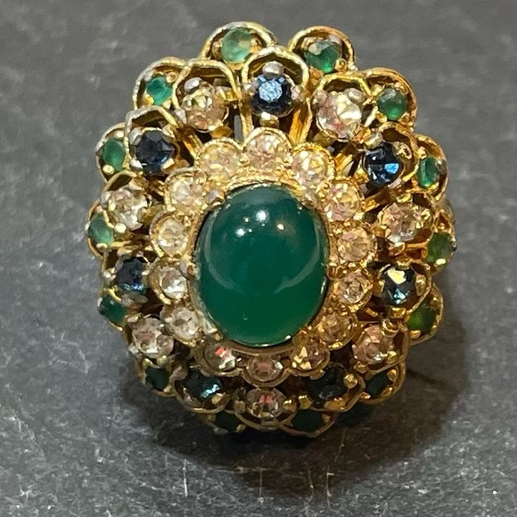 Panetta | Jewelry | Vintage Panetta Imperial Jade Ring | Poshmark